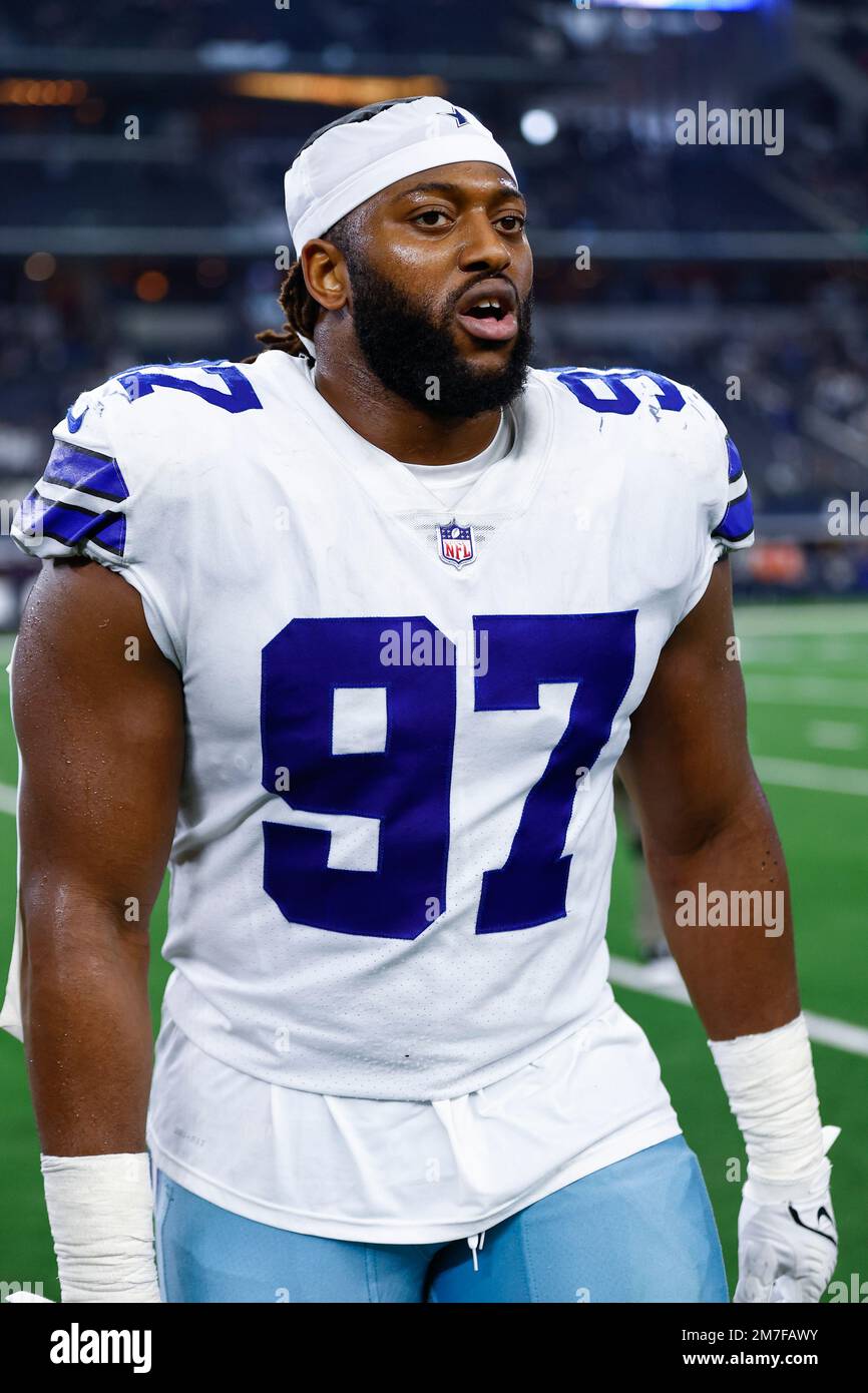 Dallas Cowboys defensive tackle Osa Odighizuwa (97) is seen after an ...