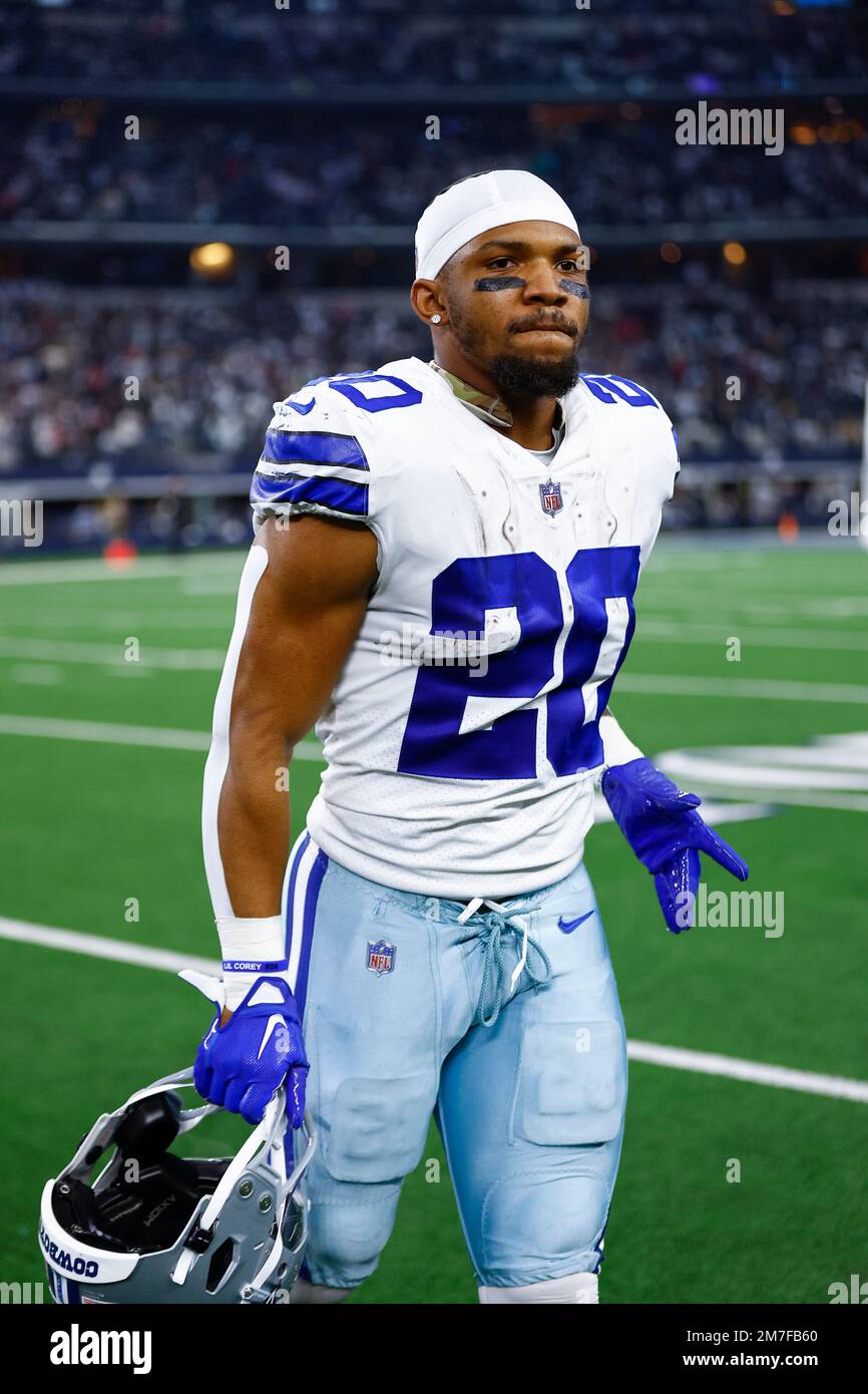 Dallas Cowboys running back Tony Pollard (20) is seen after an NFL ...