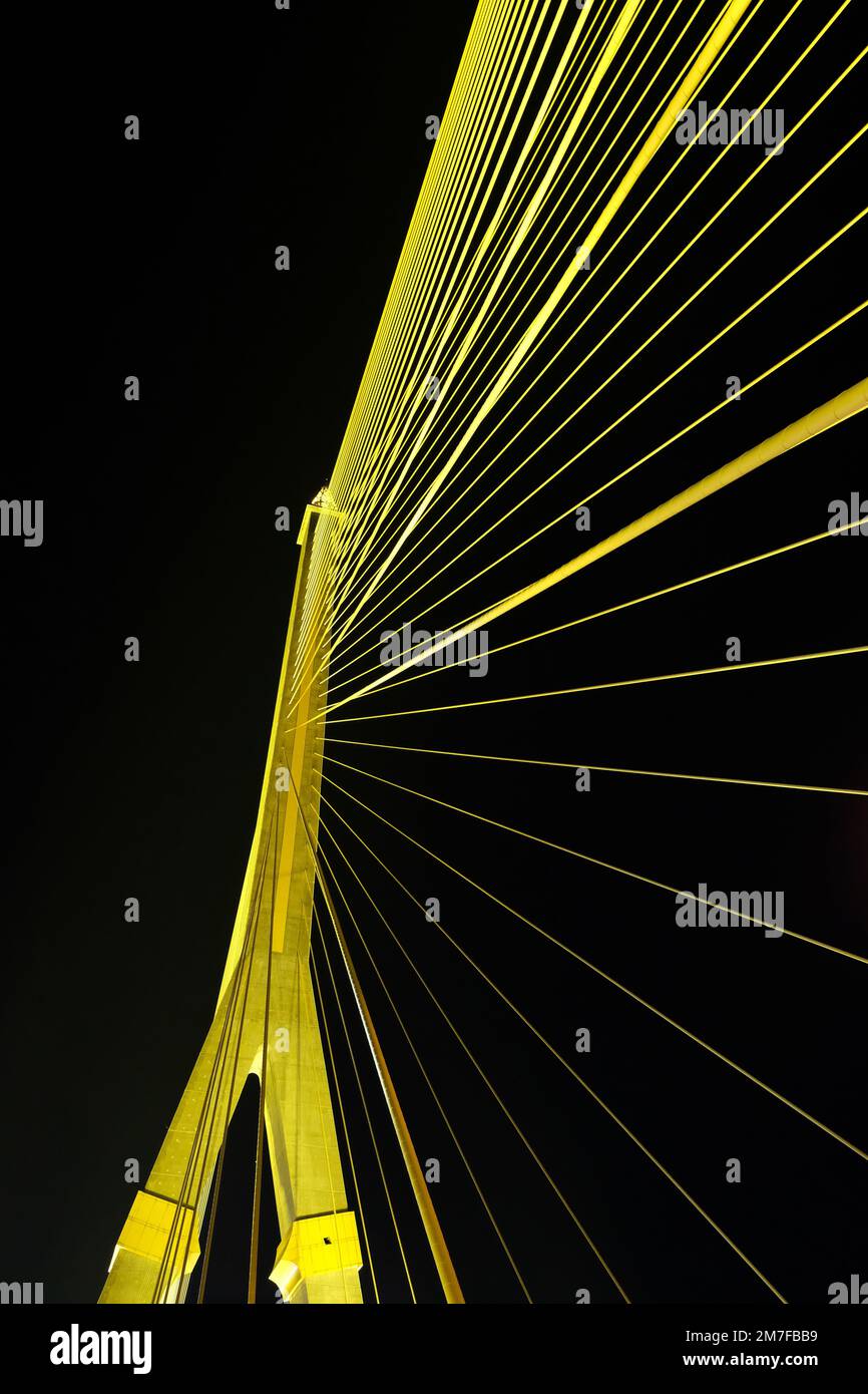 Rama VIII bridge, Bangkok, Thailand Stock Photo - Alamy