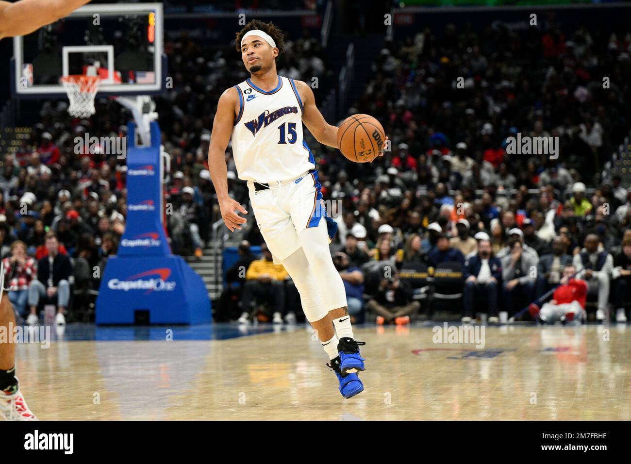 Washington Wizards guard Devon Dotson (15) in action during the second ...