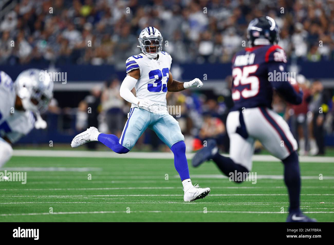 Dallas Cowboys linebacker Damone Clark (33) is seen during an NFL ...