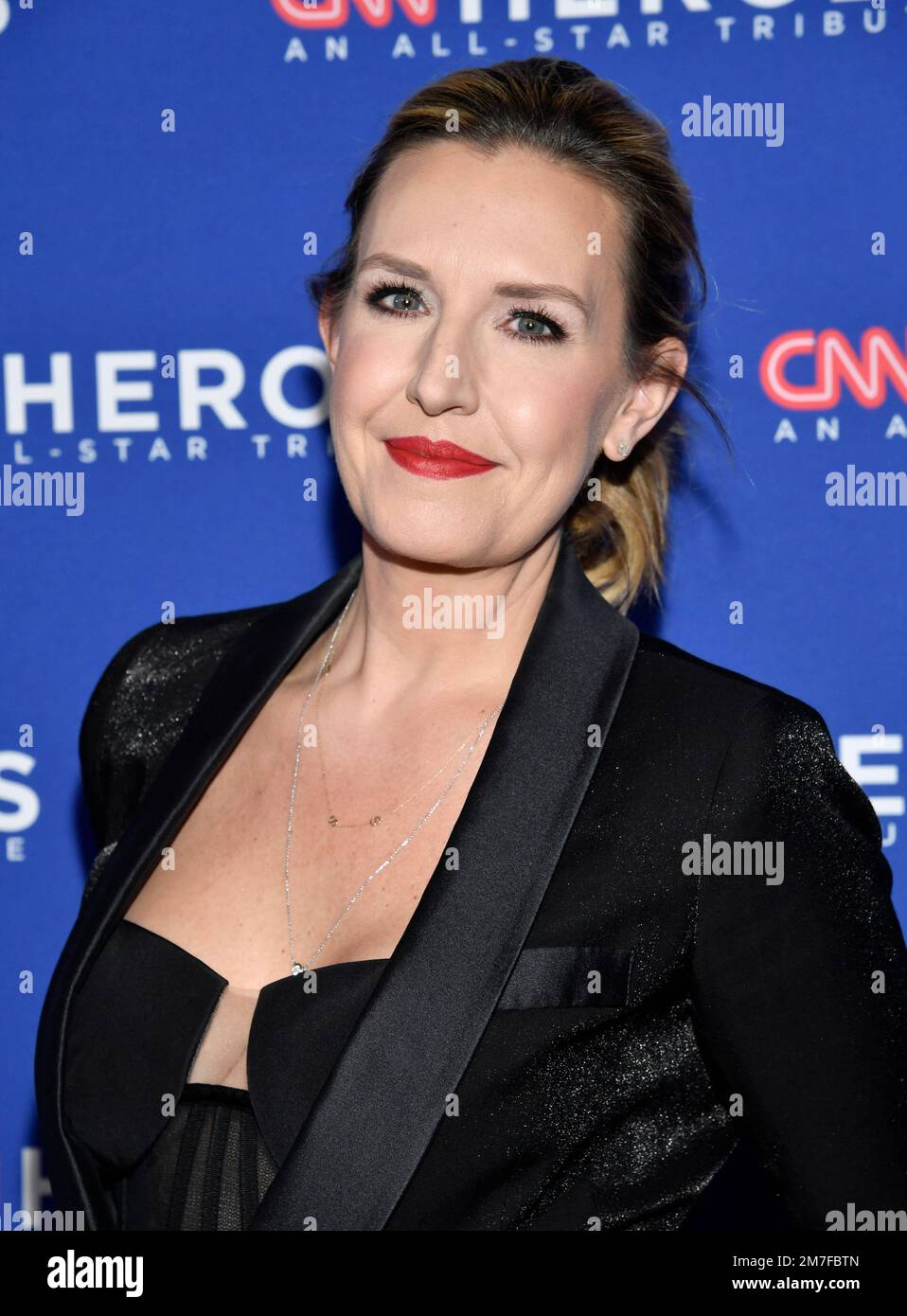 Poppy Harlow attends the 16th annual CNN Heroes All-Star Tribute at the ...