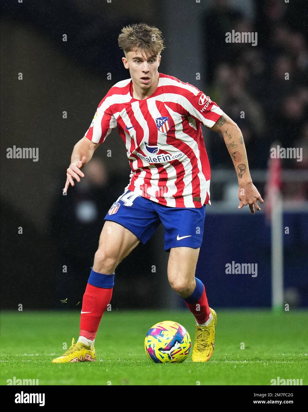 Pablo Barrios of Atletico de Madrid during the La Liga match between ...