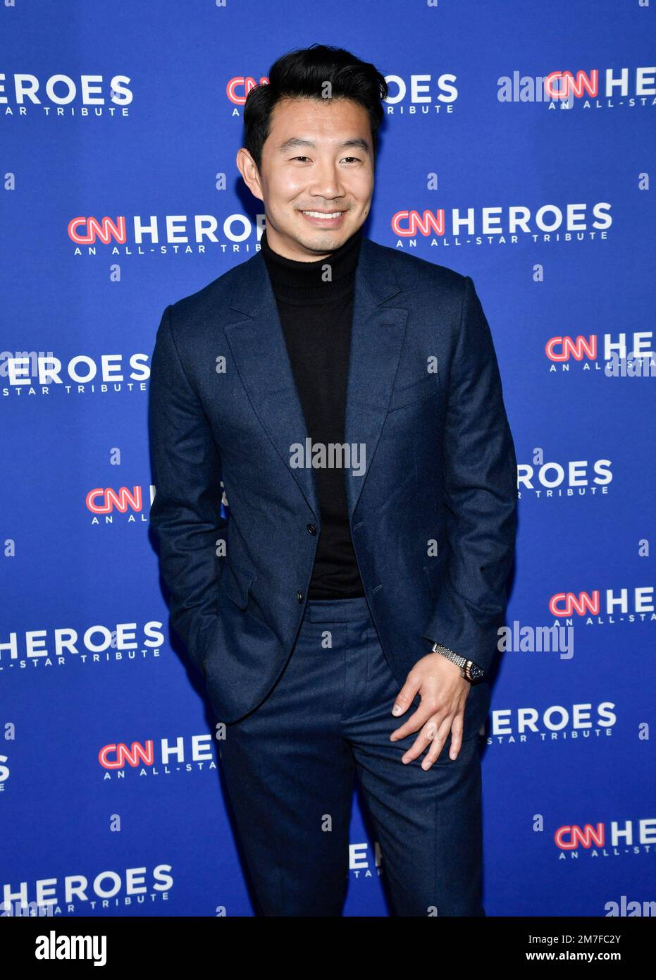 Simu Liu attends the 16th annual CNN Heroes All-Star Tribute at the ...