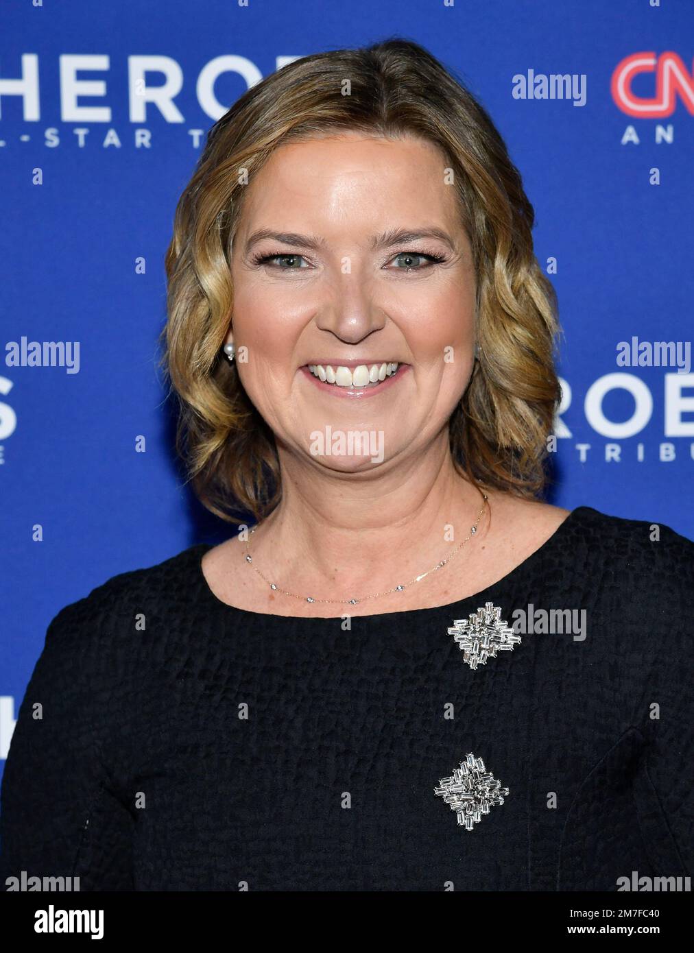 Christine Romans attends the 16th annual CNN Heroes All-Star Tribute at ...