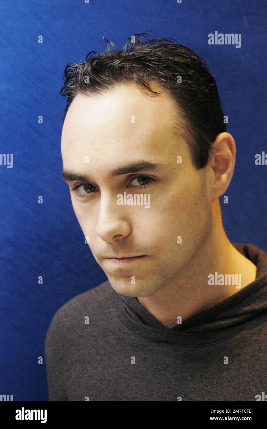 BB ALED, PORTRAIT, 2003: Chris Moyles show regular on Radio One and TV ...