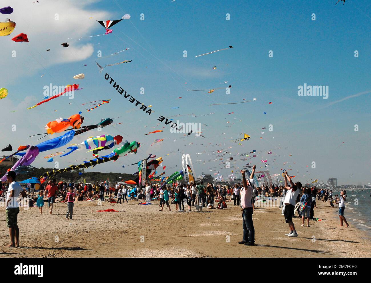 Artevento is the international kite festival. It is celebrated every ...