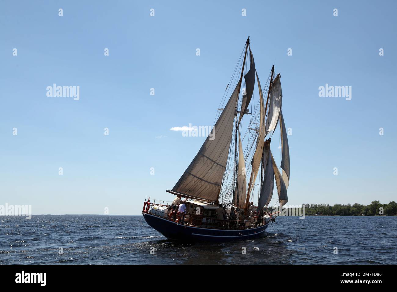 Canadian brigantine Playfair, Lake Ontario, 2014 Stock Photo - Alamy