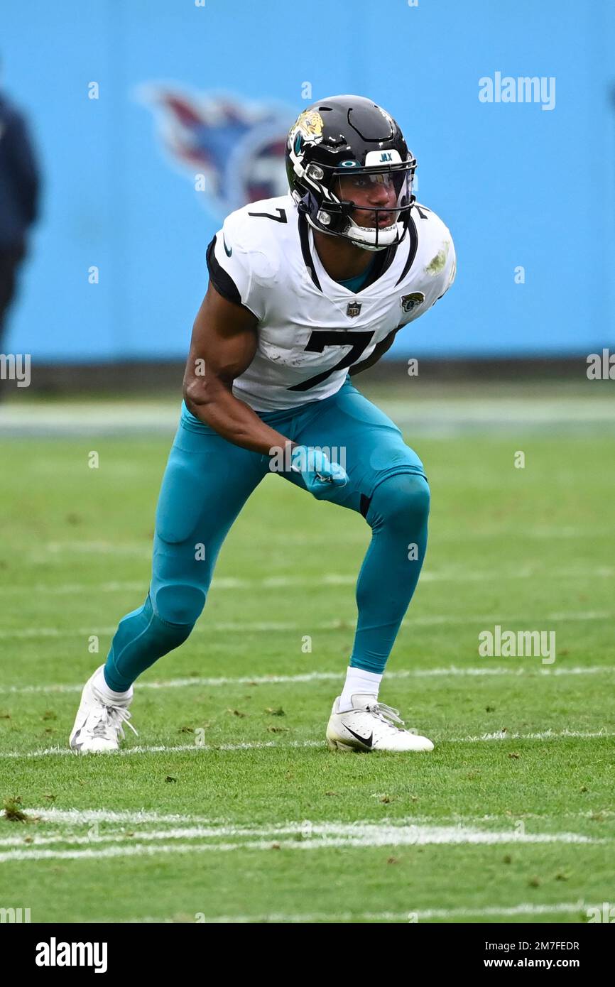 Jacksonville Jaguars wide receiver Zay Jones (7) plays against the ...