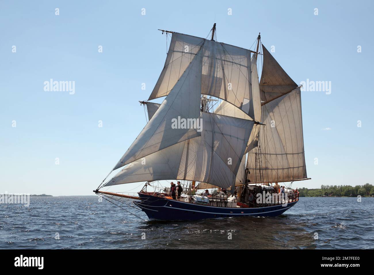 Canadian brigantine Playfair, Lake Ontario, 2014 Stock Photo - Alamy
