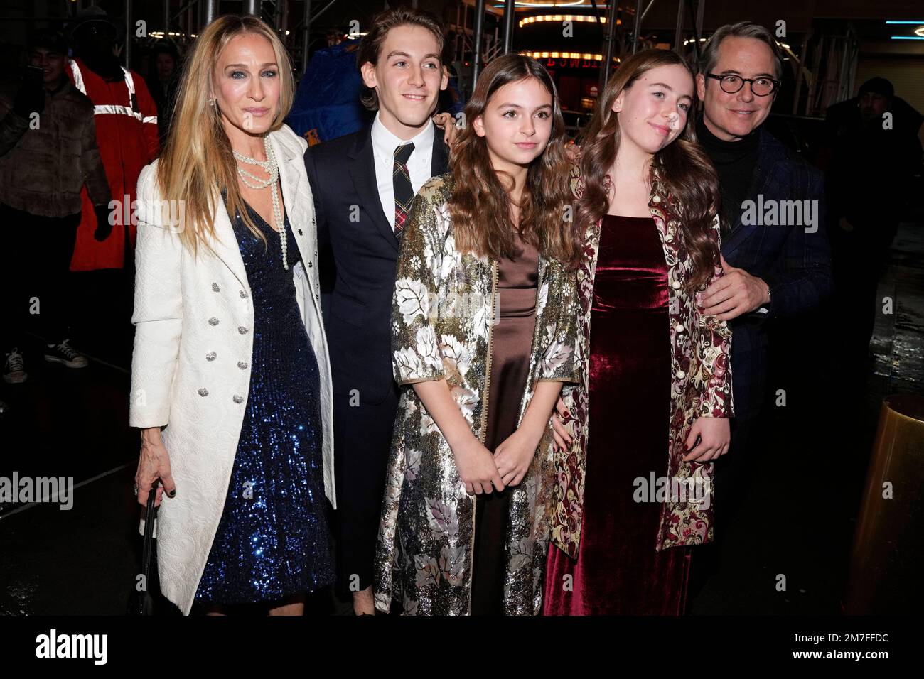 Sarah Jessica Parker, left, James Wilkie Broderick, Tabitha Hodge ...