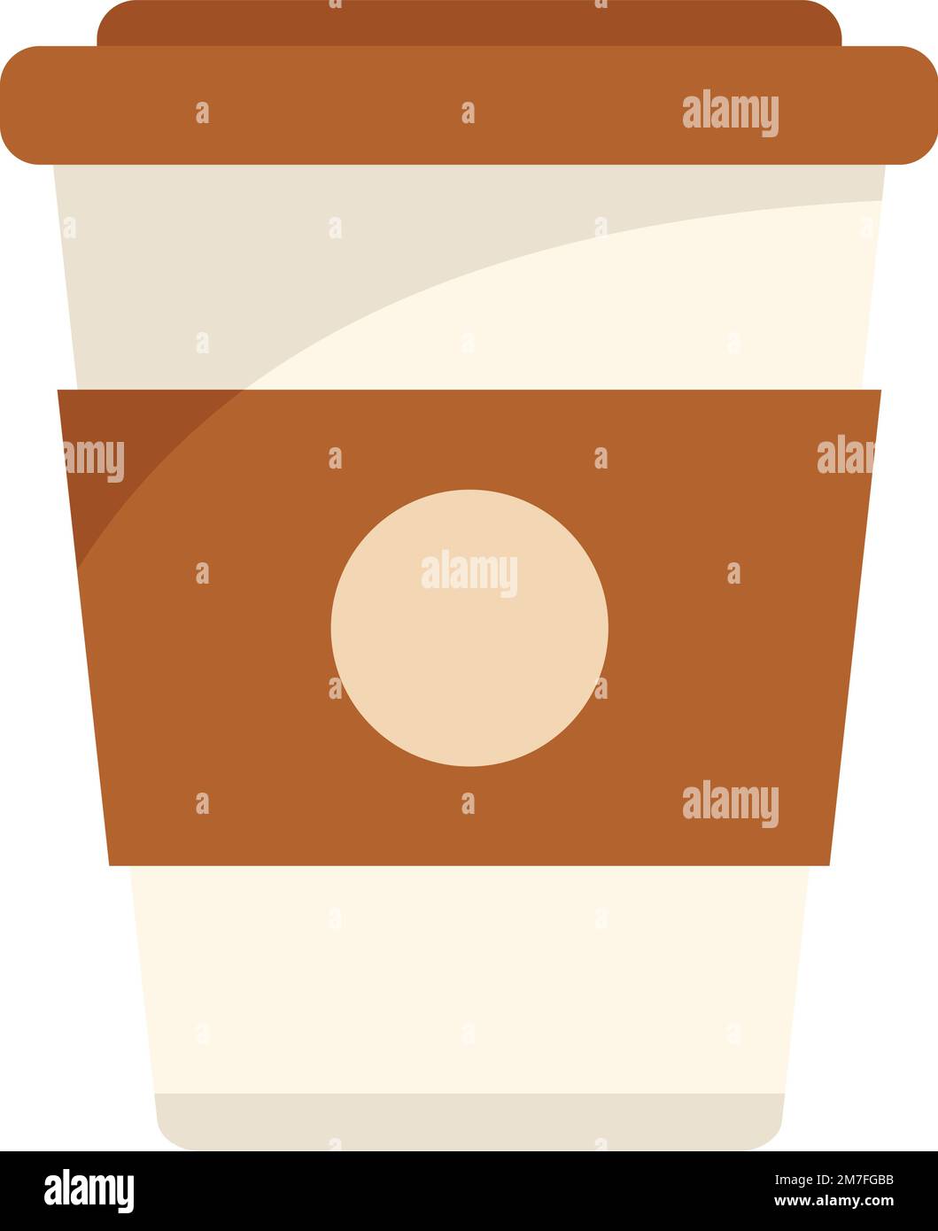 To go coffee cup icon flat vector. Office service. Work online isolated ...