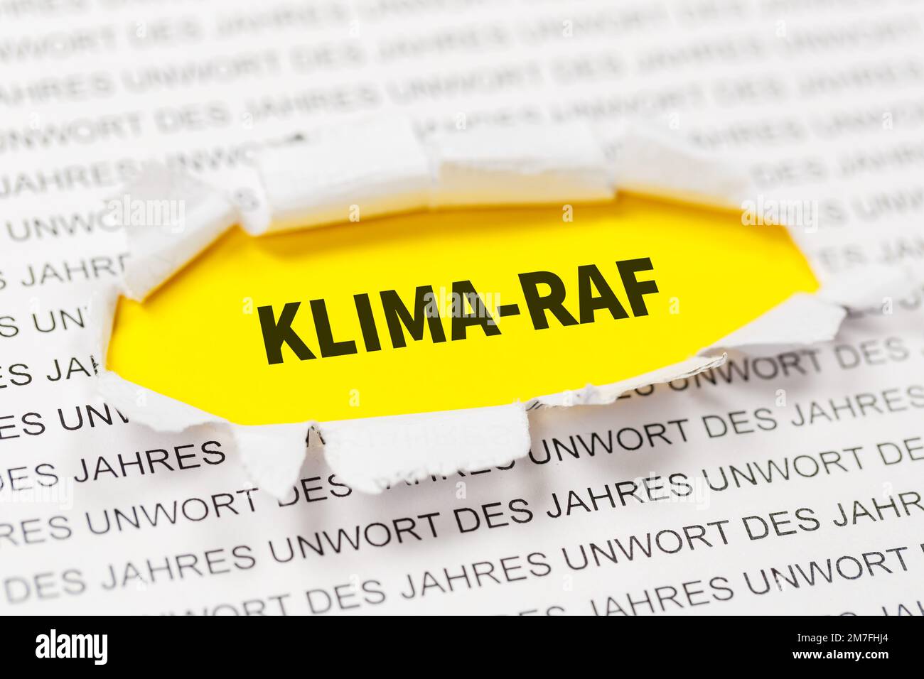 Stuttgart, Germany - January 8, 2023: Climate RAF As A Derogatory Term ...