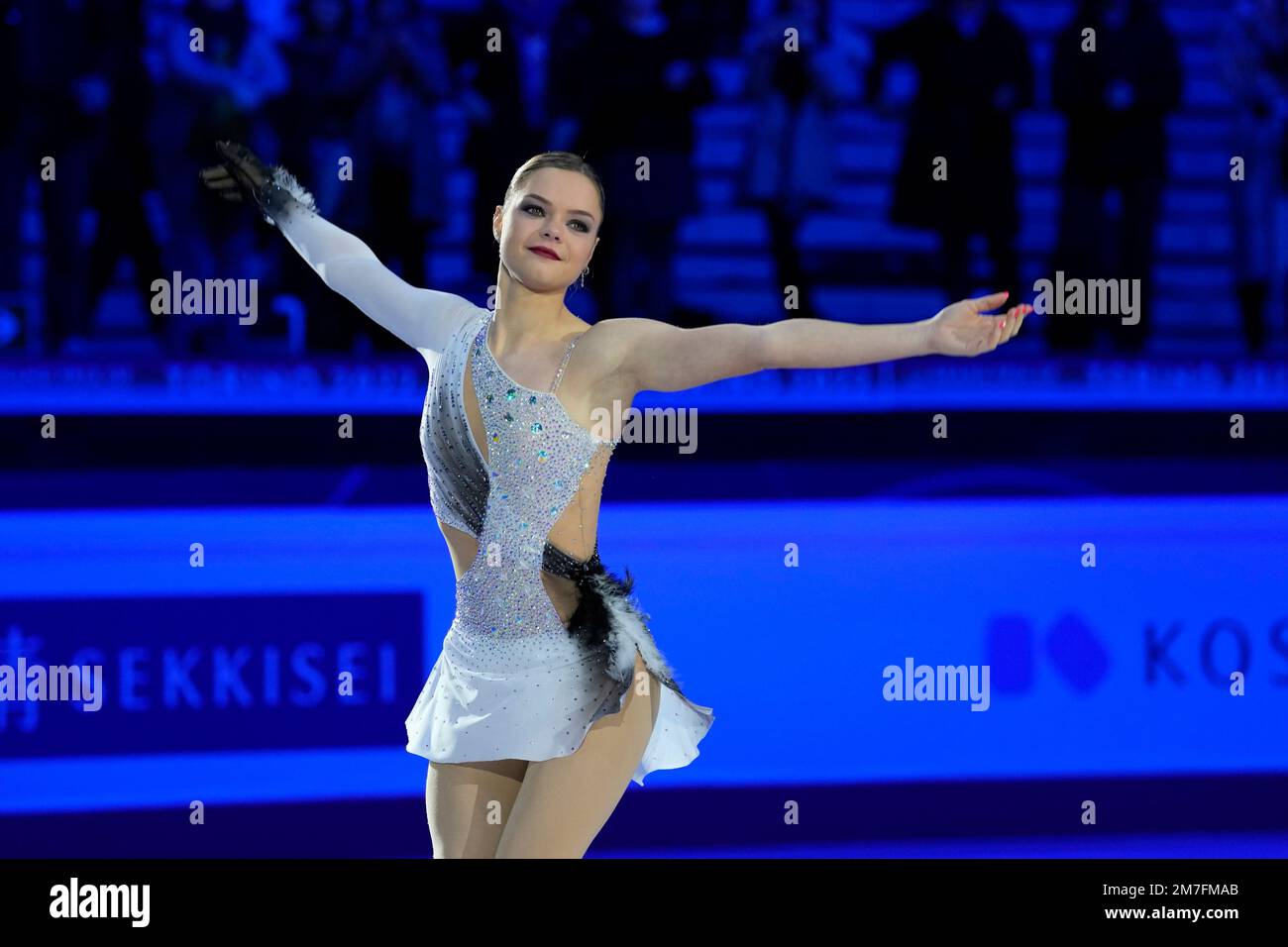 Third place, Belgium's Loena Hendrickx celebrates during the victory ...