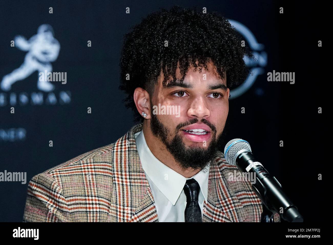 Heisman Trophy finalist and Southern California quarterback Caleb ... Heisman Trophy finalist and Southern California quarterback Caleb ...
