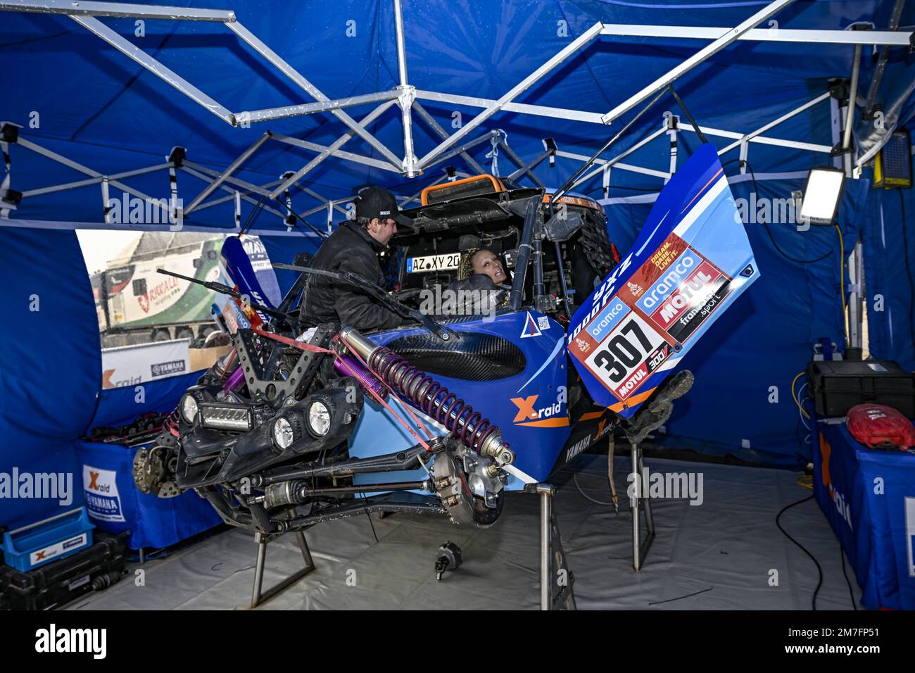 307 FISCHER Annett (der), SEEL Annie (swi), X-Raid Yamaha supported ...