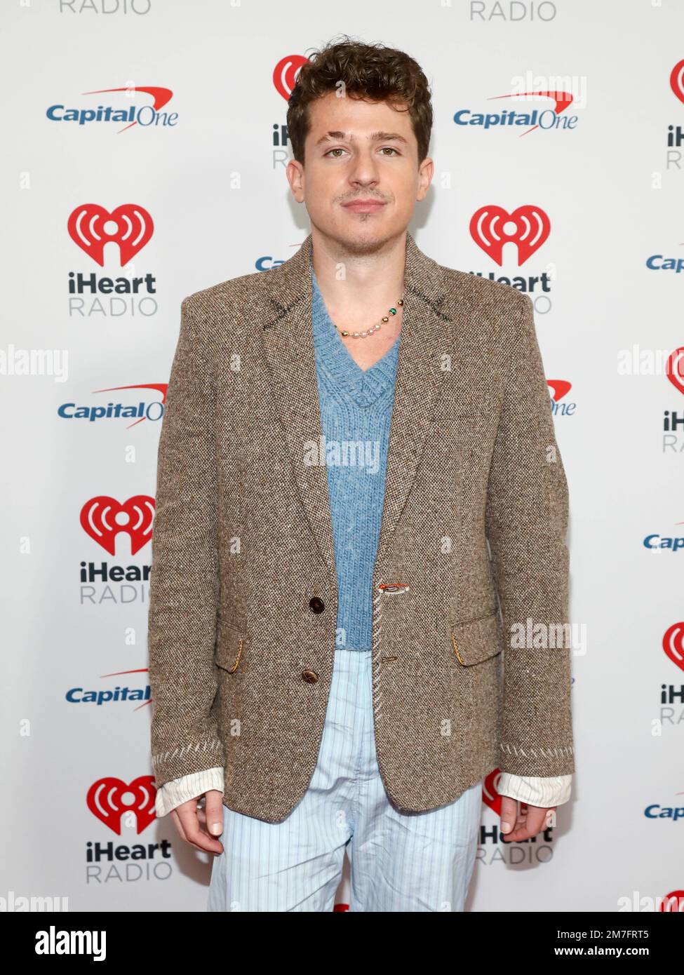 Recording artist Charlie Puth attends Z100's iHeartRadio Jingle Ball at ...