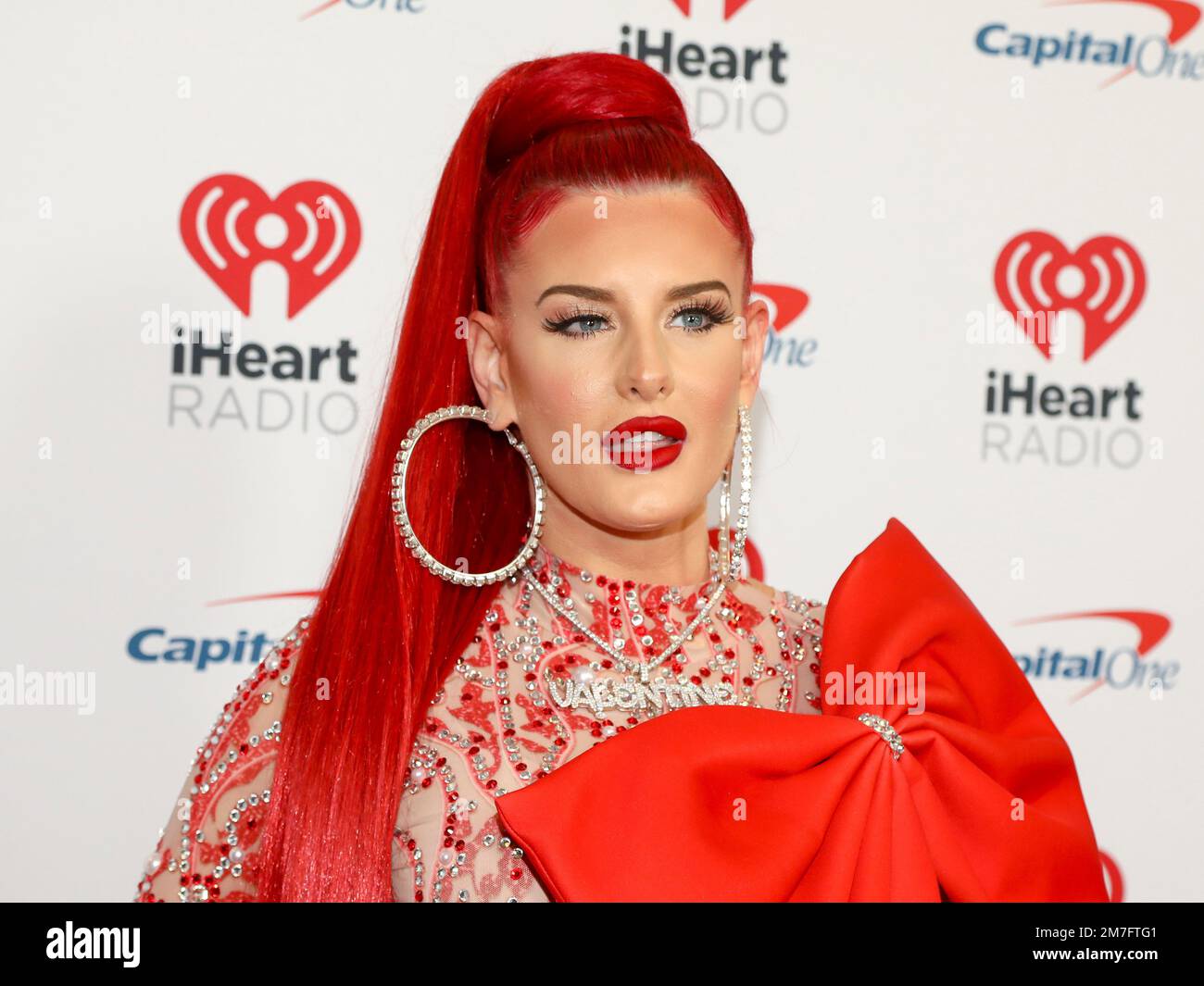 Actor and recording artist Justina Valentine attends Z100's iHeartRadio ...