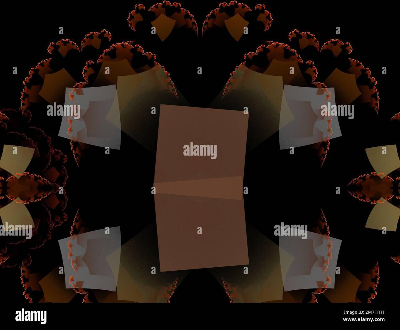 Imaginatory lush fractal texture image abstract background Stock Photo ...