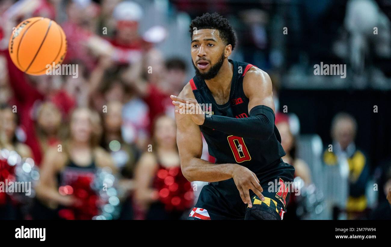 Maryland's Don Carey (0) during the second half of an NCAA college ...