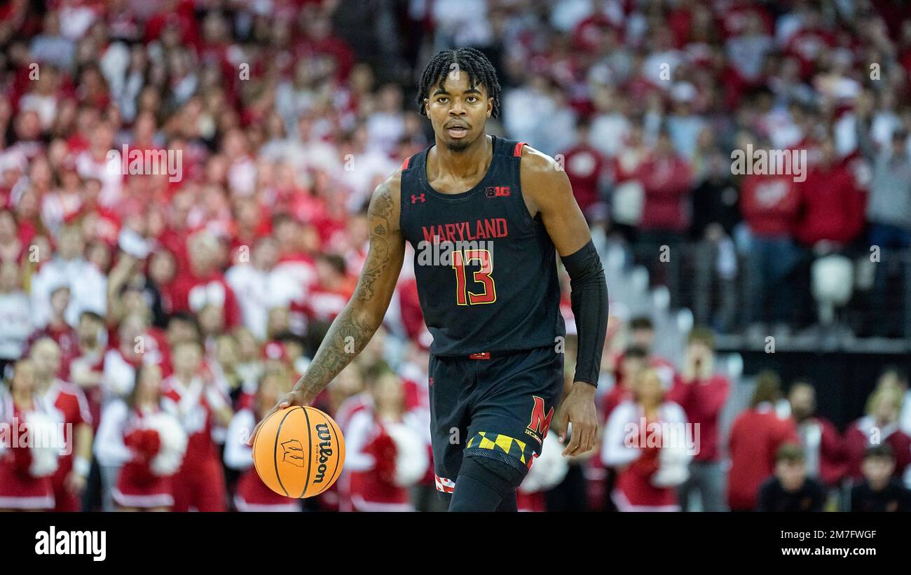 Maryland's Hakim Hart (13) during the first half of an NCAA college ...