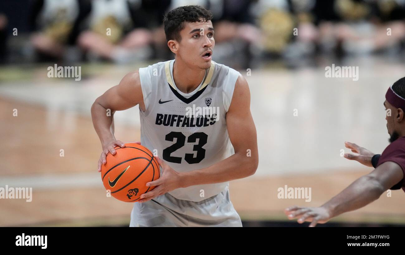 Colorado forward Tristan da Silva (23) in the second half of an NCAA ...
