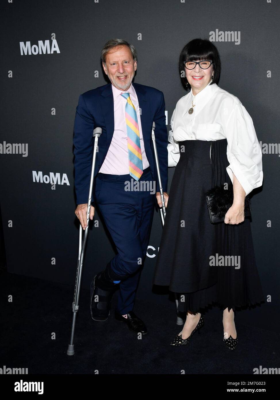 Peter Kraus, left, and Jill Kraus attend the MoMA Film Benefit honoring ...