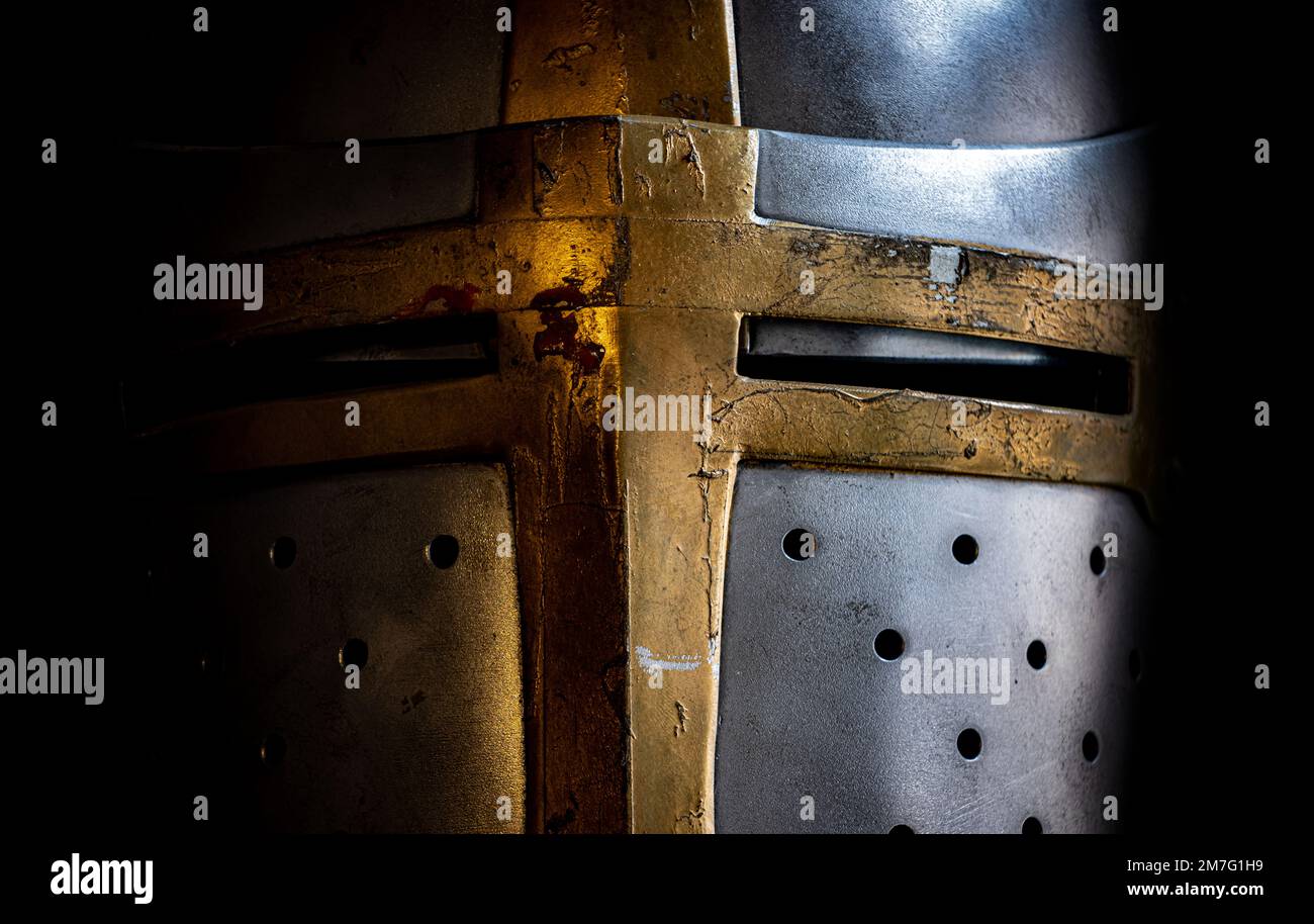 Medieval iron mask hi-res stock photography and images - Alamy