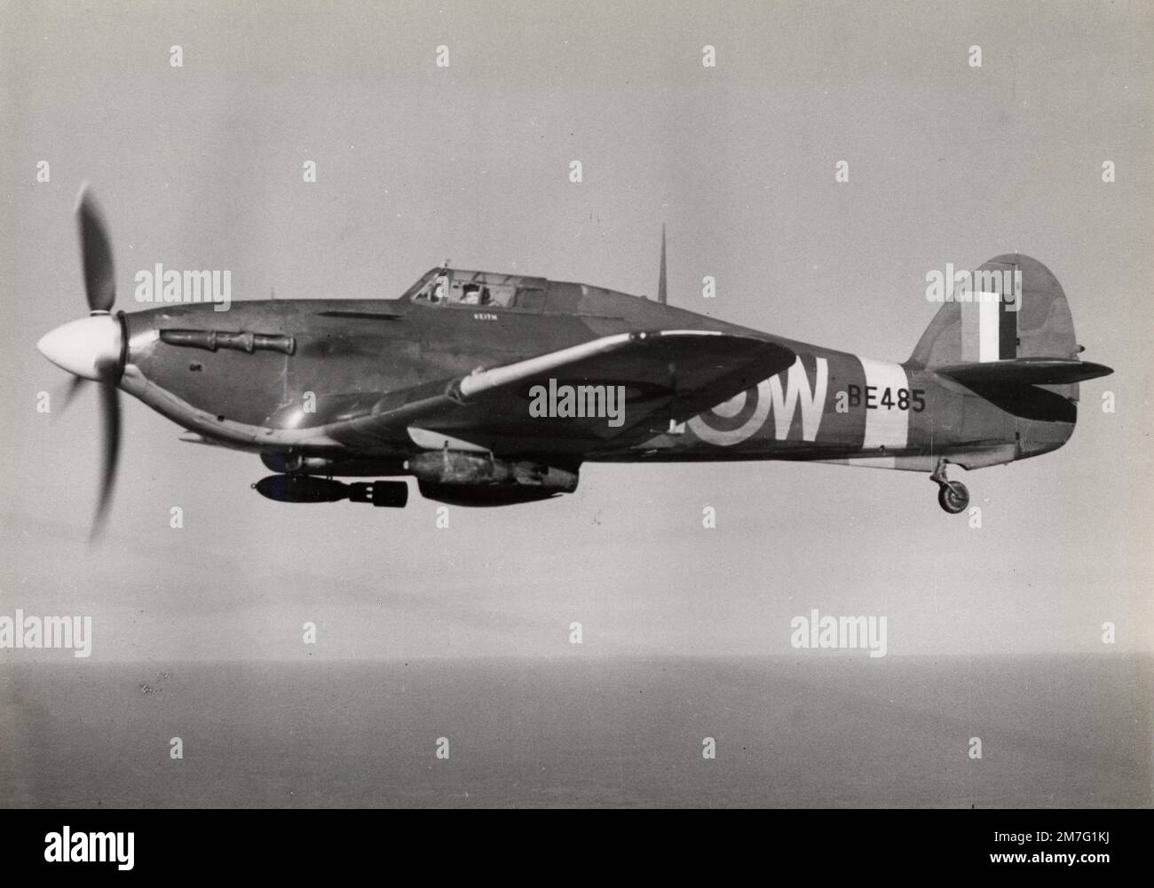 WW2 World War II - RAF aircraft - Hurricane bomber Stock Photo - Alamy