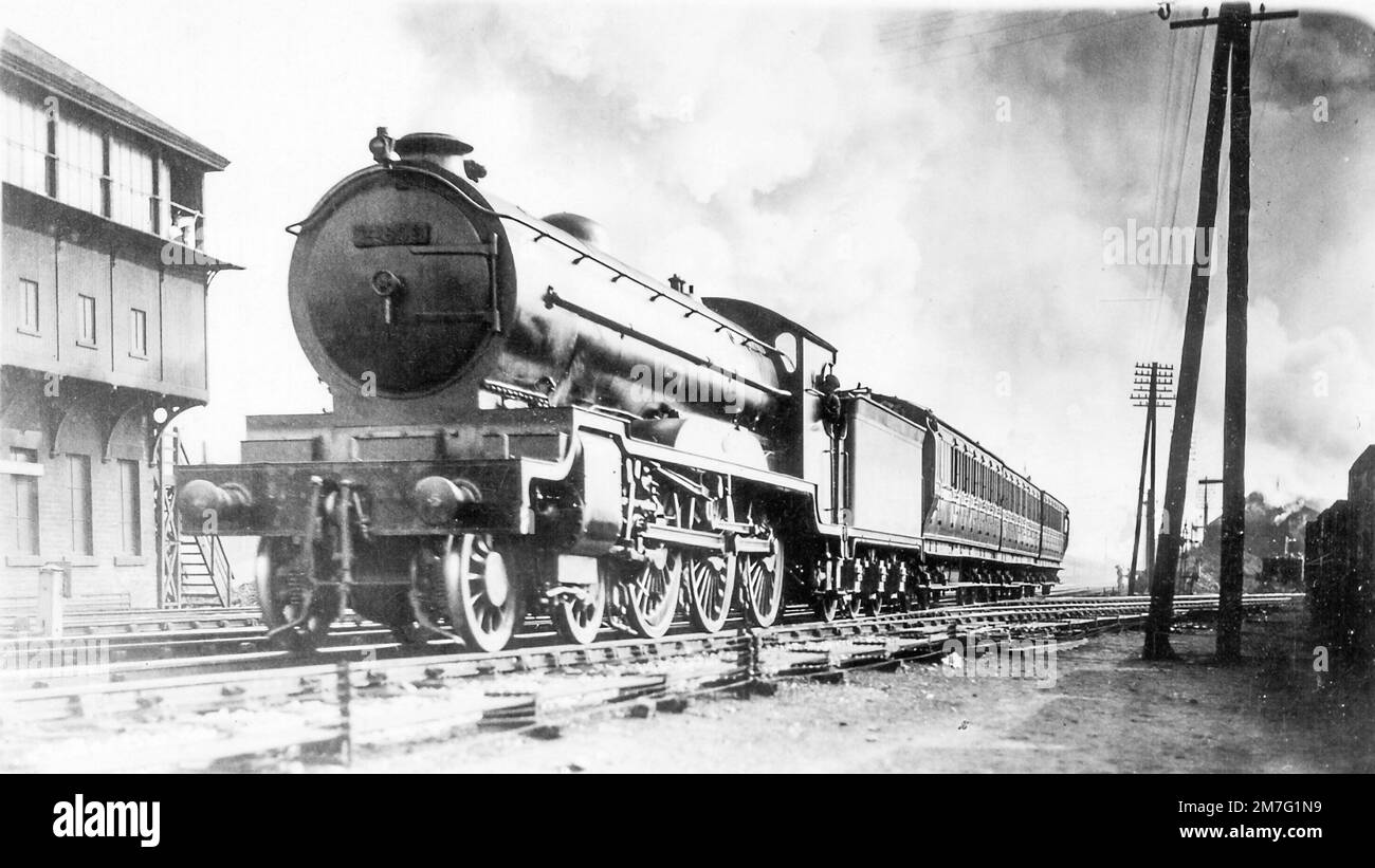 Caledonian Railway 4 6 0 Steam Locomotive No 959 Is Seen Here As Lms