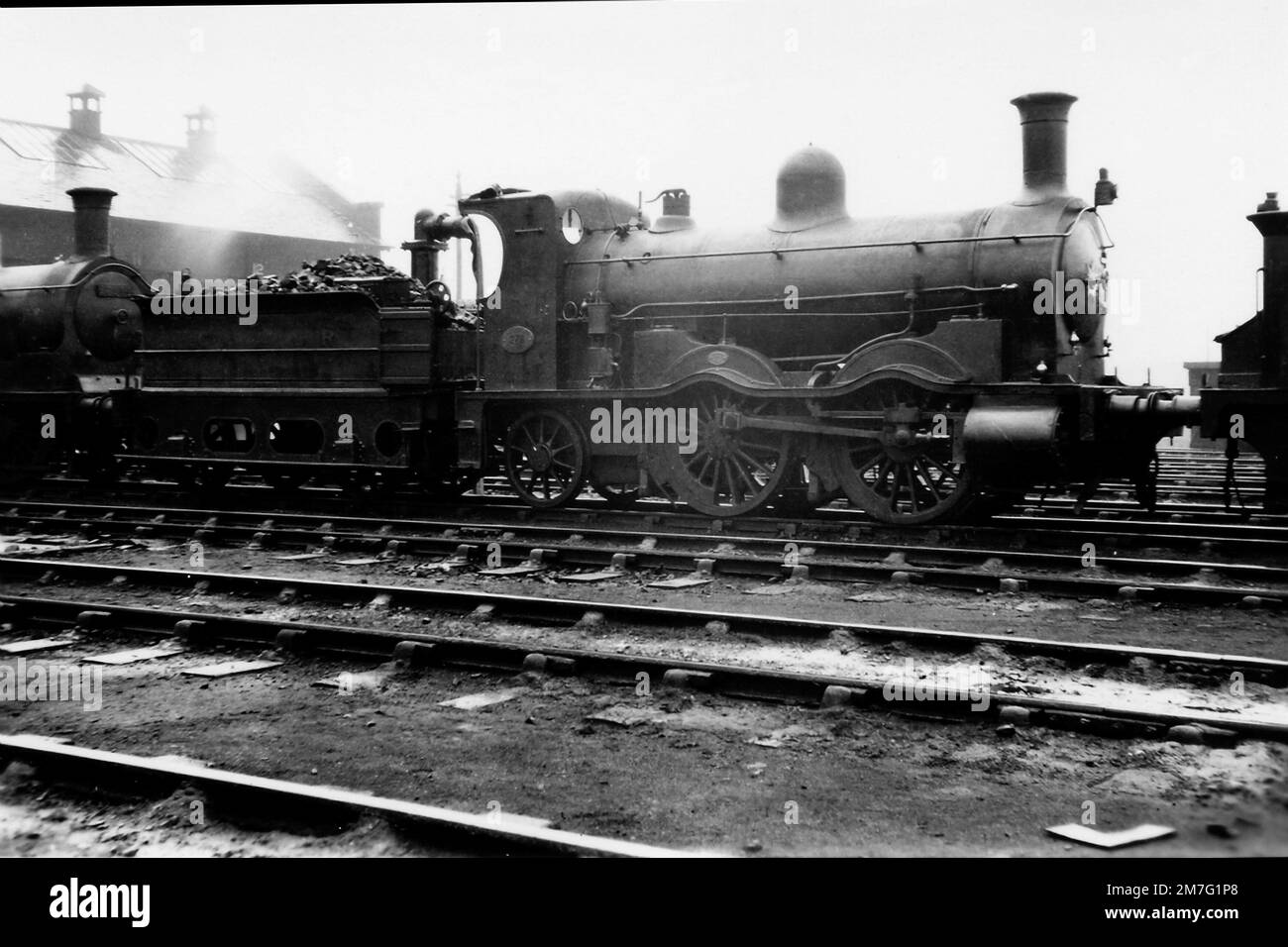 Caledonian Railway 216 Class 0-4-2 locomotive No.278 Stock Photo - Alamy