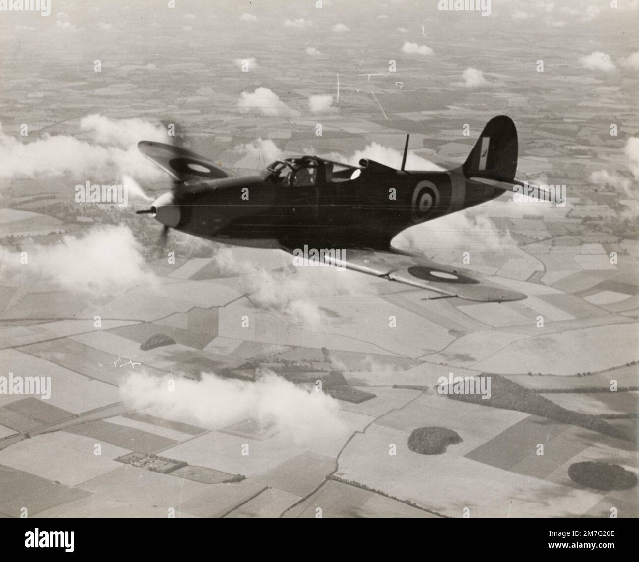 WW2 World War II - US aircraft fighter Bell P-39 Airacobra Stock Photo ...