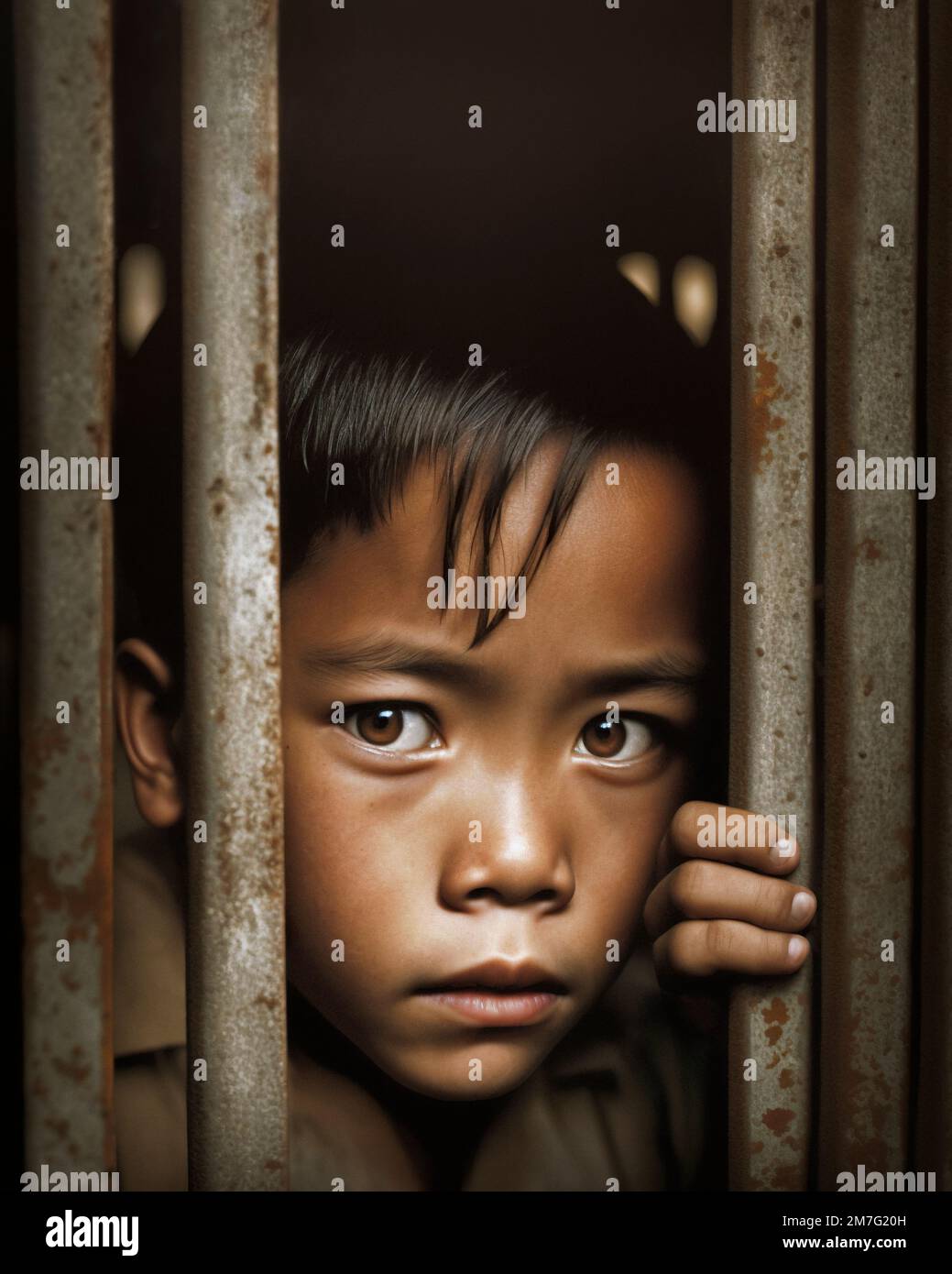 Child detention, bars hi-res stock photography and images - Alamy