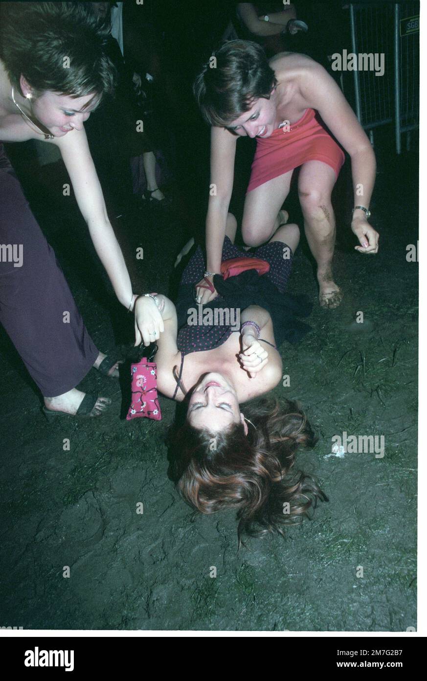 Cardiff University Ball in Cooper's Field, Cardiff, Wales, May 2000 ...