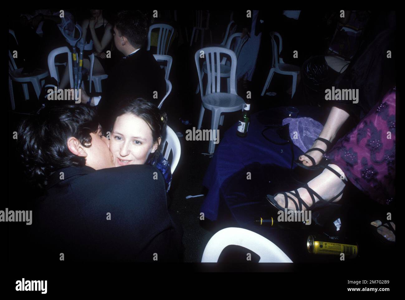 Glamorgan University Ball in Treforest, Wales, May 1999. Photograph ...