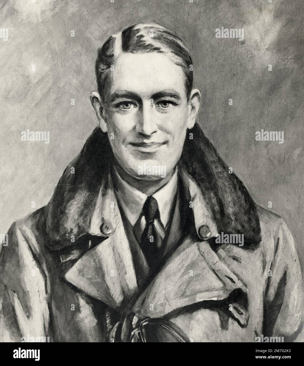 WW1 World War I - Victoria Cross VC Flying Officer Garland Stock Photo - Alamy