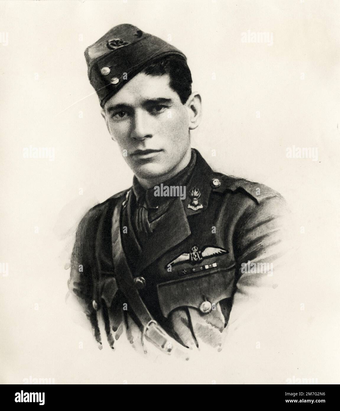 WW1 World War I - Victoria Cross VC Major Mick Masnnock Stock Photo - Alamy