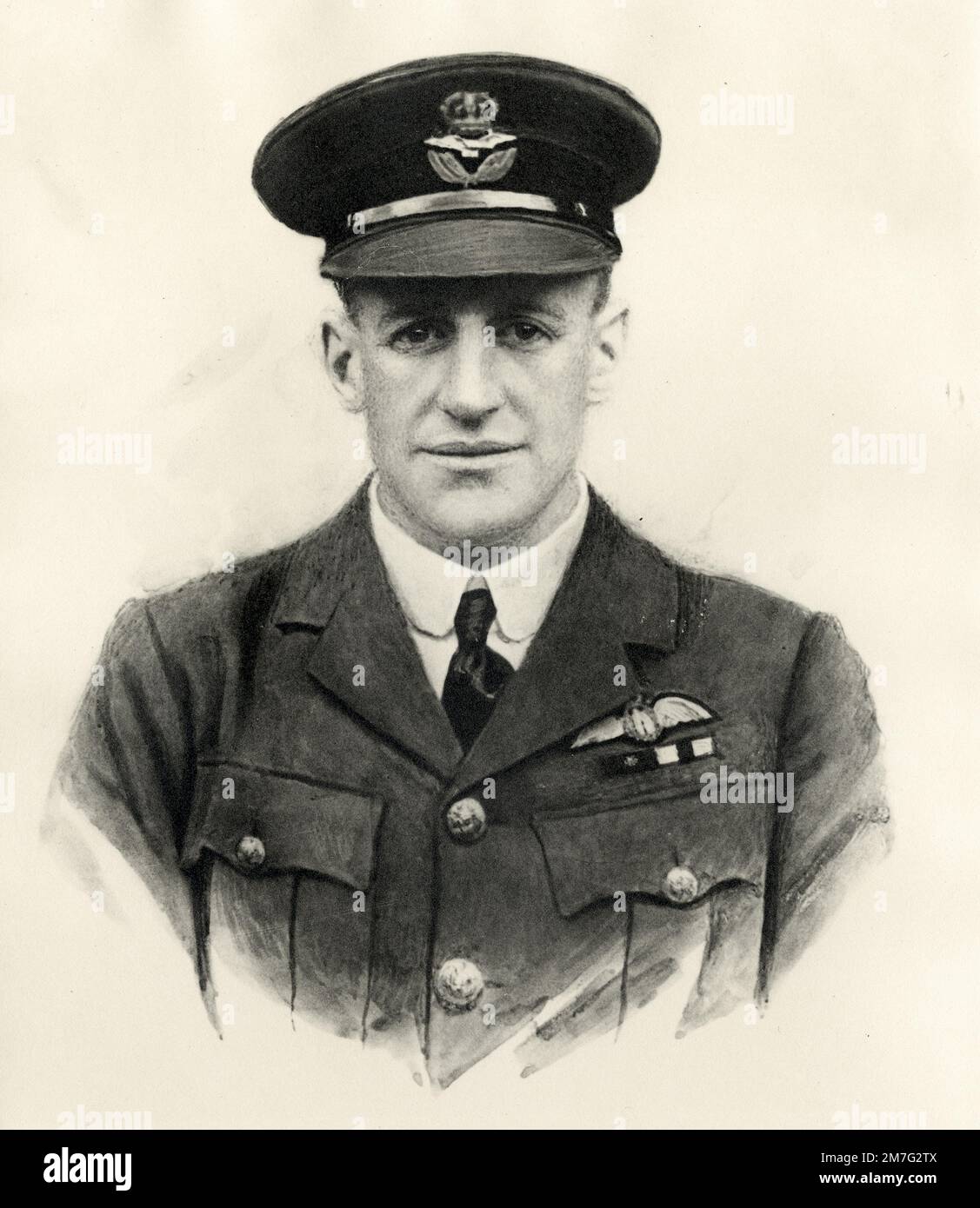 WW1 World War I - Captain Lionel Rees, VC Victoria Cross Stock Photo ...