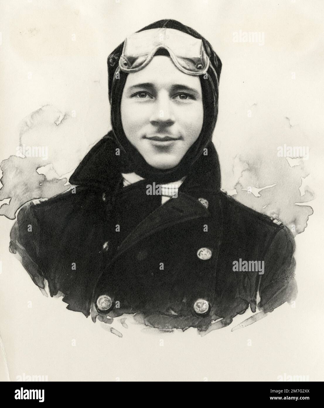 WW1 World War I - Sub. Lieut. R.A.J. Warneford VC Victoria Cross Stock Photo - Alamy