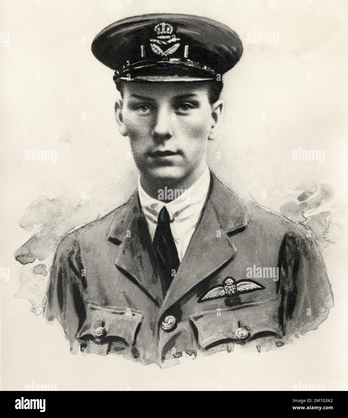 WW1 World War I - 2nd Lieut. Alan Arnett McLeod VC Victoria Cross Stock Photo - Alamy