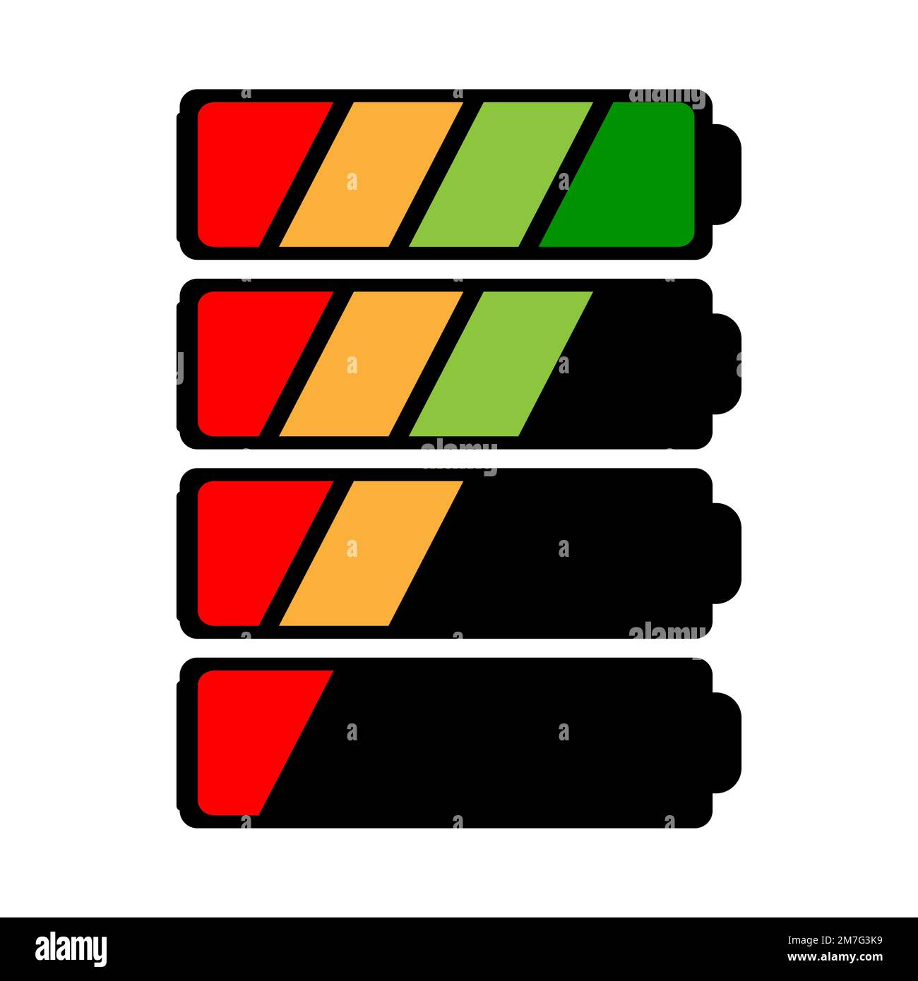 Fuel indicator icons in Cut Out Stock Images & Pictures - Alamy