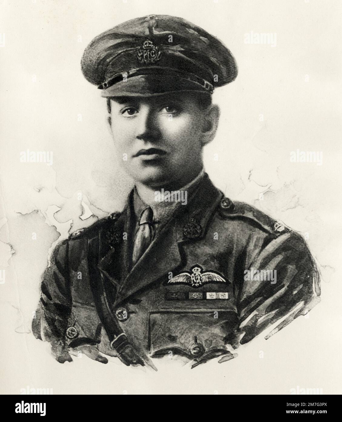 WW1 World War I - Major WG Parker VC Victoria Cross Stock Photo - Alamy