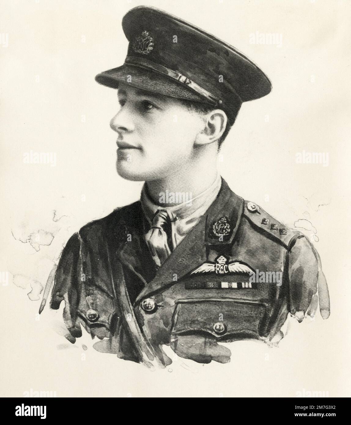 WW1 World War I - Captain JB McCrudden VC Victoria Cross Stock Photo - Alamy