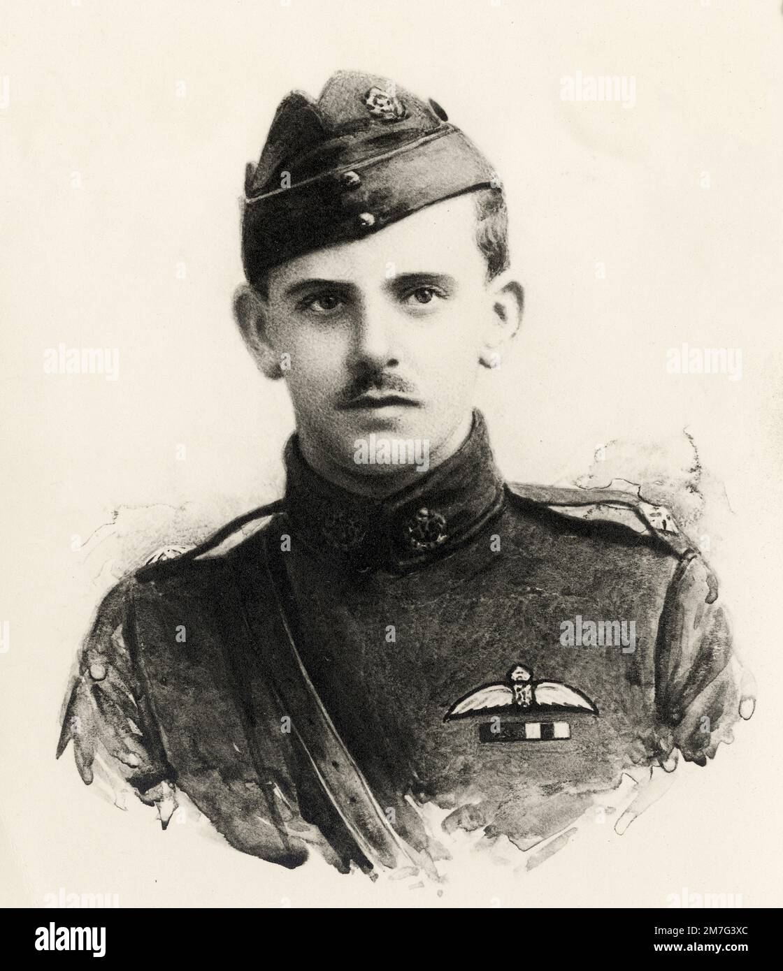 WW1 World War I - Lieut. G.S.M. Install VC Victoria Cross Stock Photo - Alamy