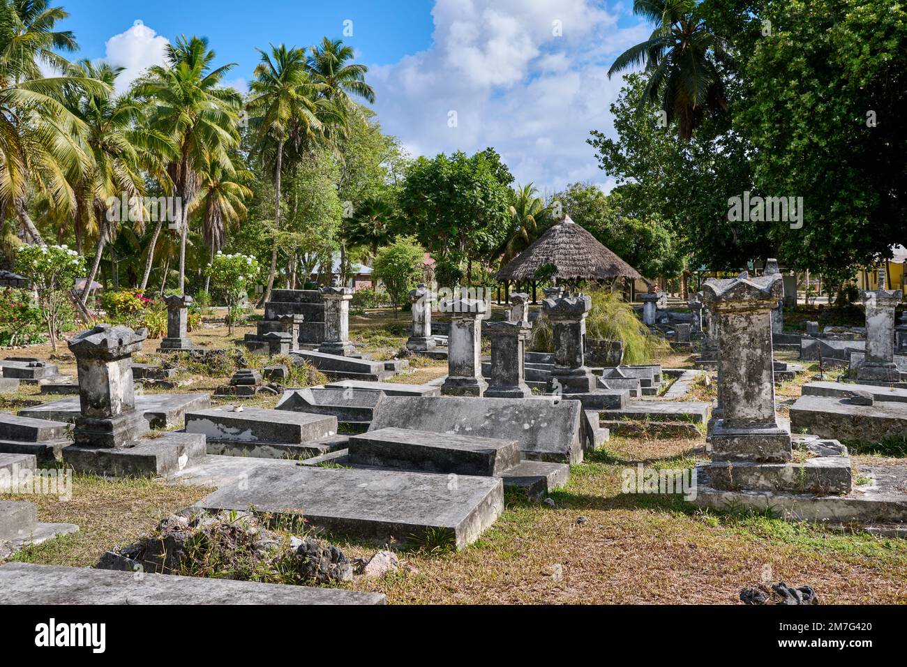 old cemetery on L'Union Estate, La Digue, Seychelles Stock Photo - Alamy