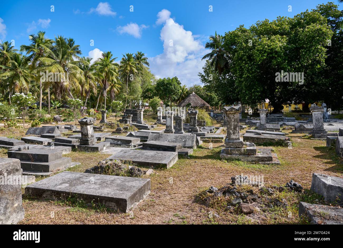 old cemetery on L'Union Estate, La Digue, Seychelles Stock Photo - Alamy
