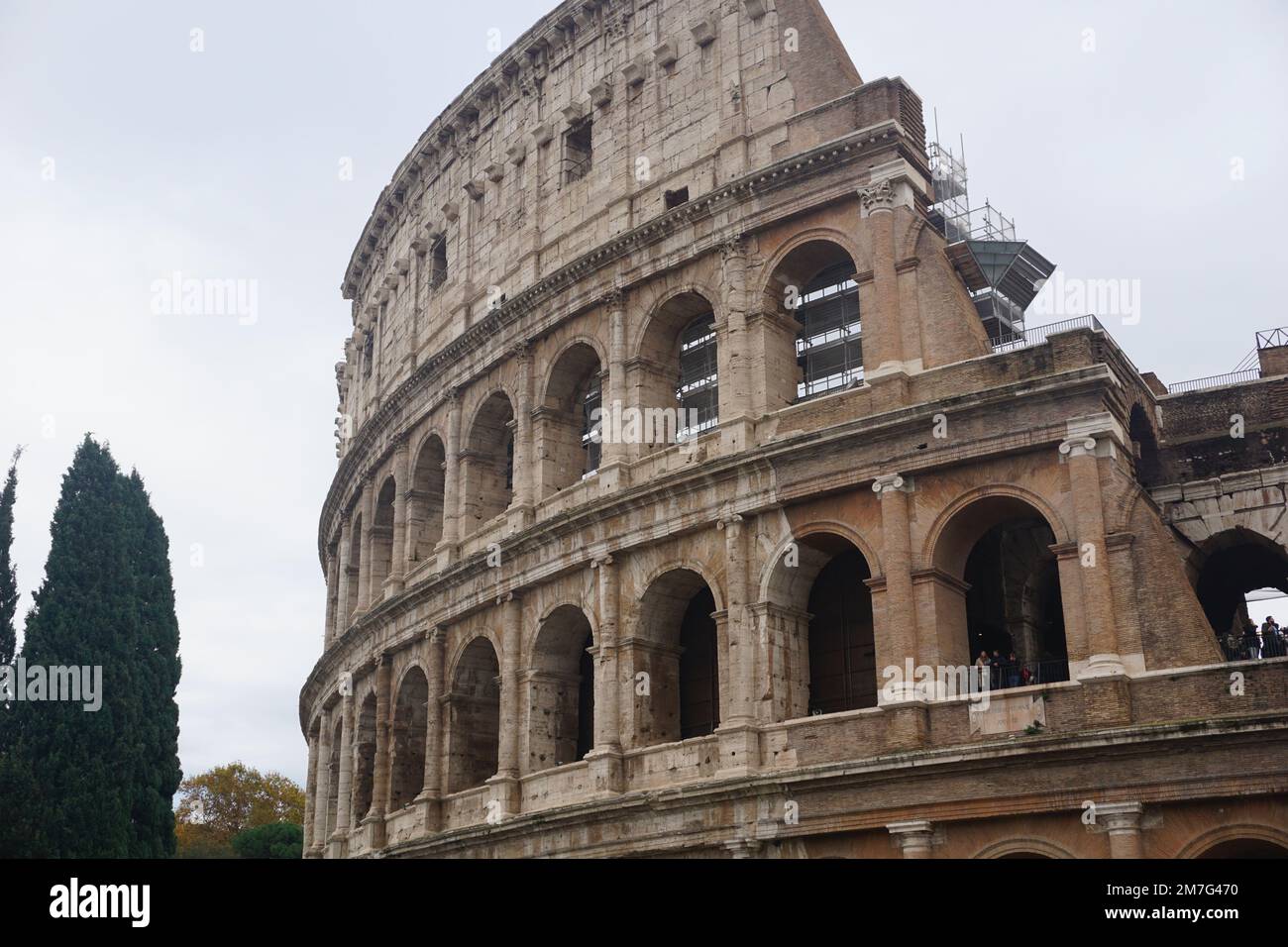 A view of the Coliseum Stock Photo - Alamy