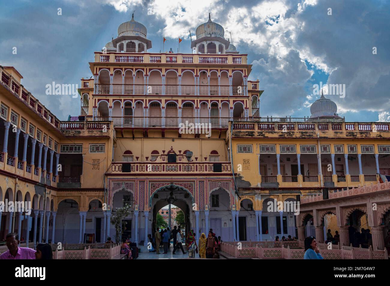 Rani Sati Temple, Jhunjhunu, Rajasthan, India Stock Photo - Alamy