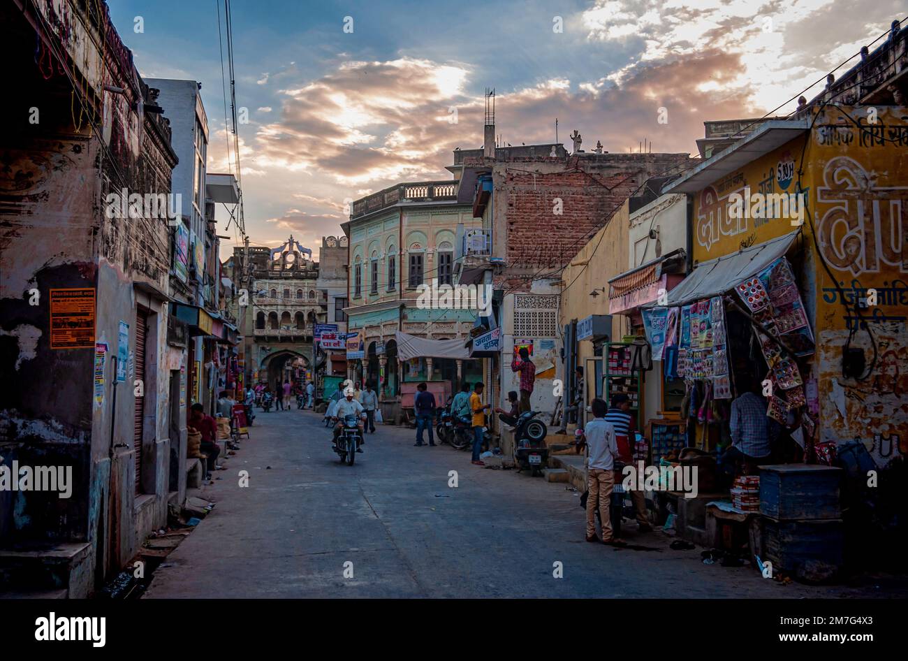 Streets of Mandawa, Rajasthan, India Stock Photo - Alamy