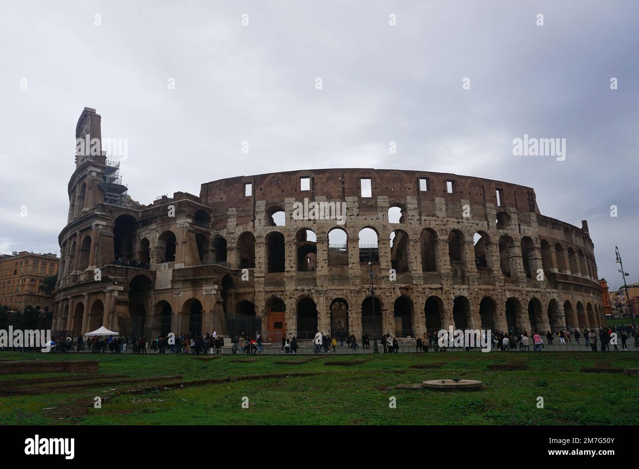 A view of the Coliseum Stock Photo - Alamy